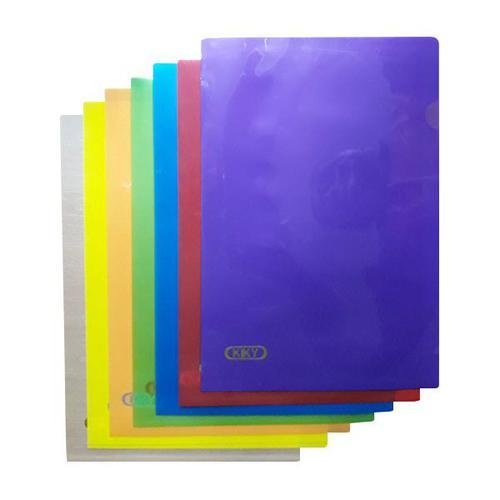 Jual KIKY Stopmap Plastik Map L Bening Transparan Folio F4 - Hijau ...