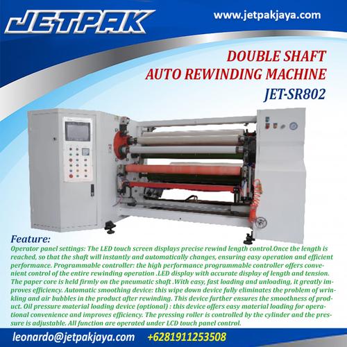Jual DOUBLE SHAFT AUTO REWINDING MACHINE - Kota Tangerang - PT. JETPAK MANDIRI JAYA | Tokopedia