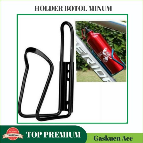 Jual Holder Botol Tempat Botol Air Minum Sepeda dan Motor Besi CNC ...