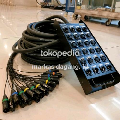 Jual Kabel snake LAD isi 24Channel/Snake Cable 16 input 8 output 15 ...