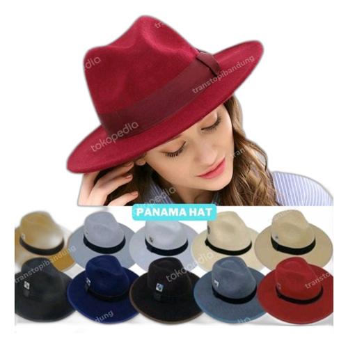 Jual TOPI DAUN LEBAR PANAMA - Marun - Kab. Bandung - transtopi | Tokopedia