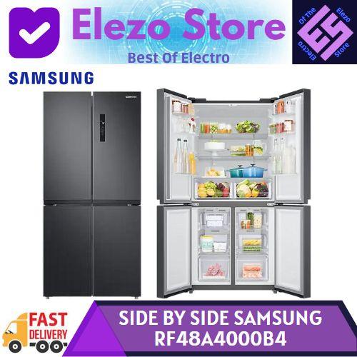 Jual SAMSUNG RF48A4000B4 KULKAS SIDE BY SIDE 4 PINTU INVERTER 468L ...