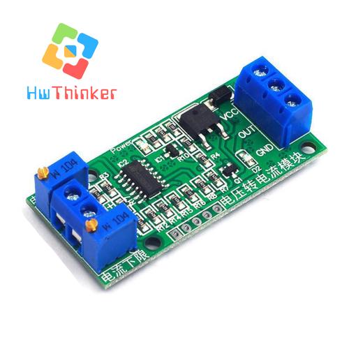 Jual Modul Voltage to Current Converter 0-5V 0-10V 0-3.3V to 4-20mA 0 ...