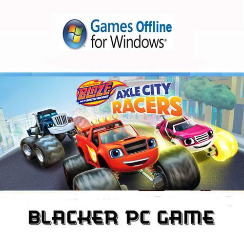 Jual Blaze and the Monster Machines Axle City Racers pc game offline ...