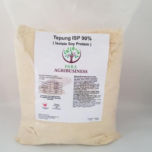 Jual Tepung ISP tepung kedelai protein 90% food grade A 1kg - Kota ...