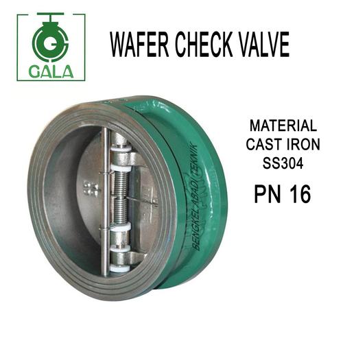 Jual WAFER CHECK VALVE DN50 (2") DISC SS304 PN16 GALA - Jakarta Barat ...