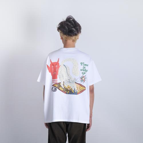 Jual Kanosei - WIDE OVERSIZE TSHIRT - Cat Satan - L - XL - Kota ...