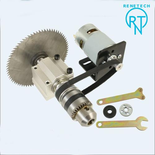 Jual Dinamo Motor Mini Bench Drill plus Table Saw plus Dimmer (8055B ...