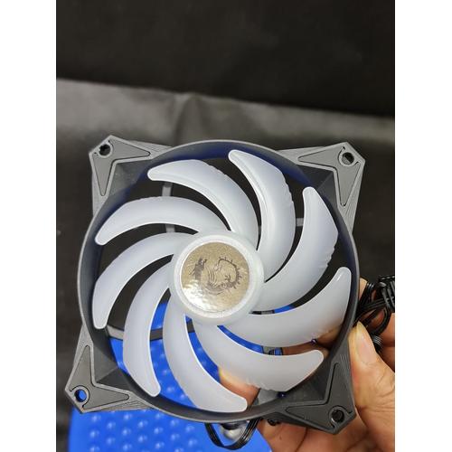 Jual MSI ARGB 120mm Fan 4Pin PWM + 5V 3Pin -240R 360R RGB APA1225M12 ...