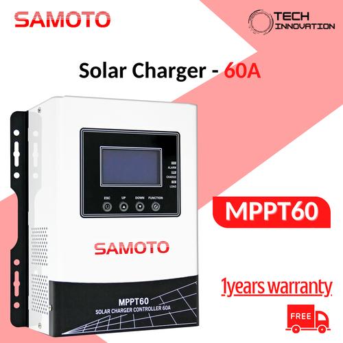 Jual SAMOTO MPPT Solar Charger Controller 60A SCC Panel Surya MMPT60 ...