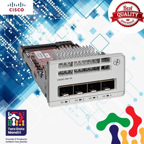 Jual Cisco Catalyst 9000 Switch Modules / C9200-NM-4X V02 - Jakarta ...