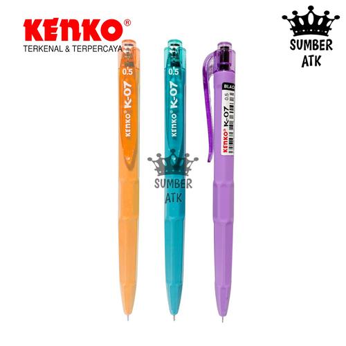 Jual Gel Pen Pulpen Pena Jel KENKO K-07 0.5 mm - Random - Jakarta Barat ...