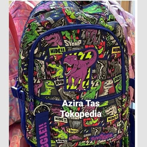 Jual BACKPACK SMIGGLE ORIGINAL DINO BRIGHT - TAS SMIGGLE DINOSAURUS ...