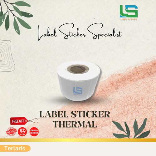 Jual LABEL BARCODE 40x20mm DIRECT THERMAL STIKER LABEL 40x20mm - 750 ...