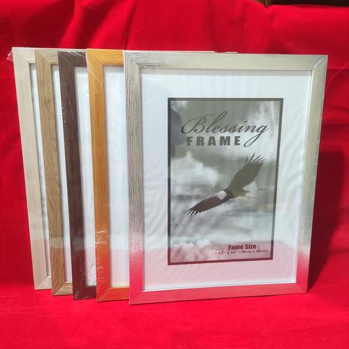 Jual Bingkai foto frame foto pigura foto A3 ( 30x40 ) Minimalis gold ...