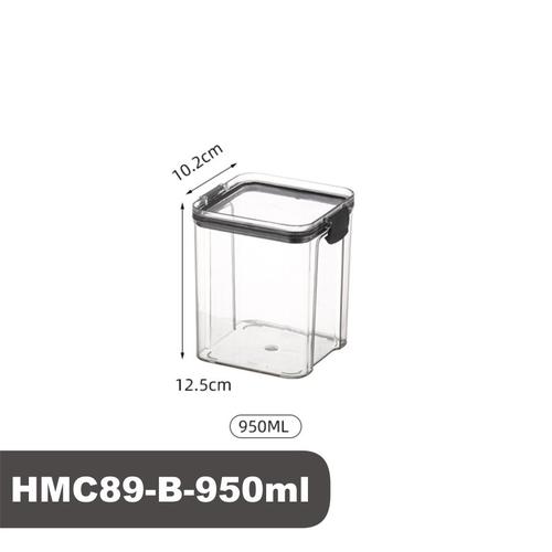 Jual TOPLES PLASTIK KOTAK BENING PENYIMPANAN CEREAL KONTAINER MAKANAN ...