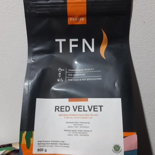 Jual Toffin Frappe Red Velvet 800gr / Powder Red Velvet 800gr - Jakarta ...