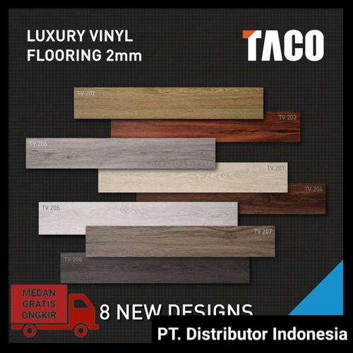 Jual Taco Vinyl Lantai Kayu - 2mm - TV-2002 - Kota Medan - Distributor ...