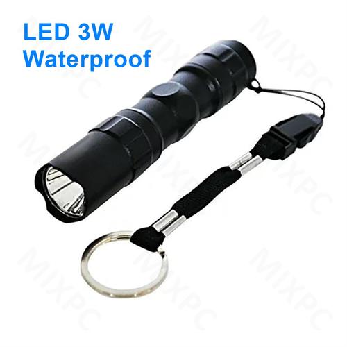 Jual Senter Mini LED Flashlight Waterproof Senter Police - Kota ...