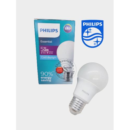 Jual PHILIPS ESSENTIAL LED 5W 5 WATT LAMPU LED MURAH BERGARANSI - Putih ...