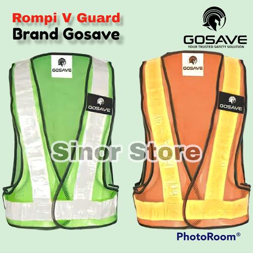 Jual Rompi V Guard Jaring HIJAU Safety Vest Scotlite PVC Proyek - Hijau ... Jual Rompi V Guard Jaring HIJAU Safety Vest Scotlite PVC Proyek - Hijau ...