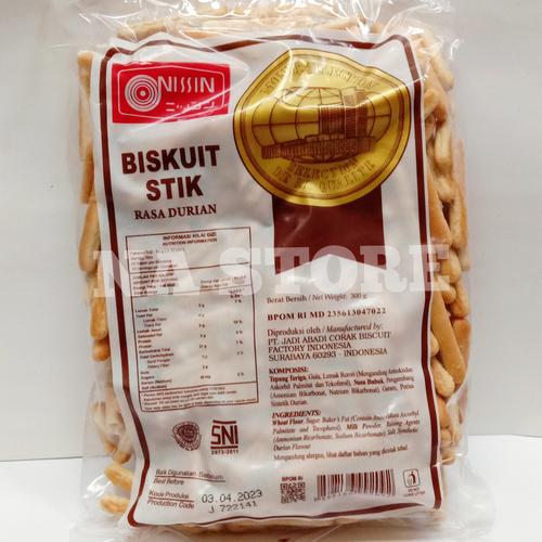 Jual NISSIN Biskuit Stik Rasa Durian 300 gram - Kota Depok - Weli Mart ...