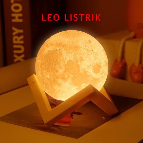 Jual LAMPU TIDUR BULAN UNIK DAN LUCU 3D MOONLIGHT LED NIGHT LAMP - 3D MOONLAMP 8CM - Kota ...