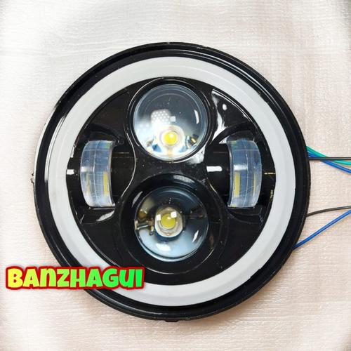 Jual Lampu daymaker LED angel eyes 5.75 inch ring 575 in modifikasi ...