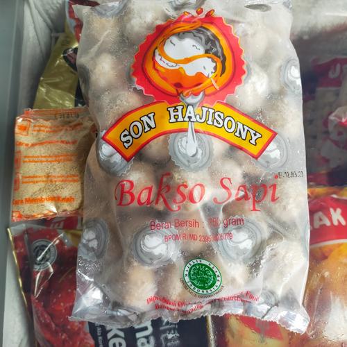 Jual Bakso Sony Lampung Rasa Sapi 750 gr + Bumbu Bakso - Kota Palembang ...