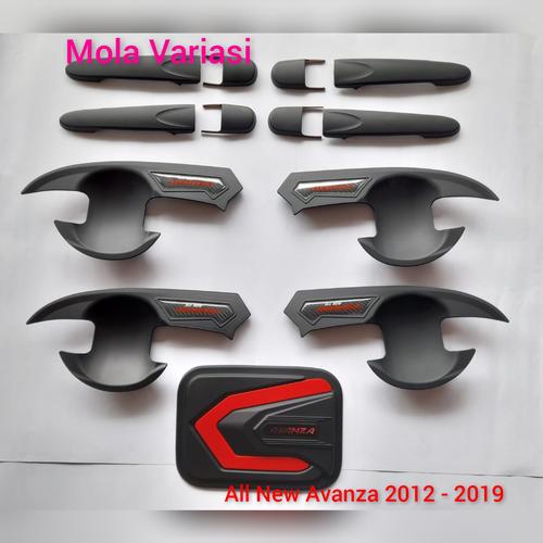 Jual Variasi All New Avanza 2012-2019 Outer Door Handle Tank Cover ...