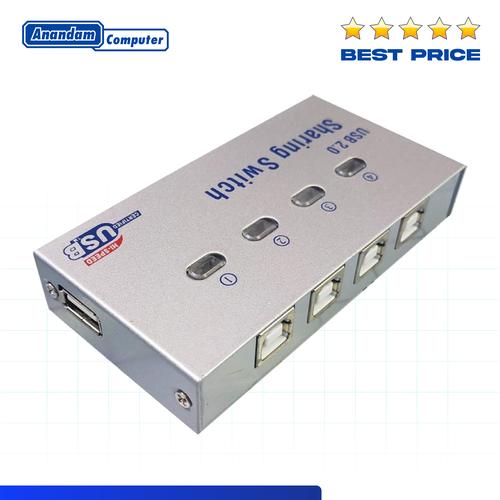 Jual Auto Switch Usb Printer 2 Port 2Port 4 Port Sharing Switcher USB 2.0 - 4 PORT - Kab. Sleman ...