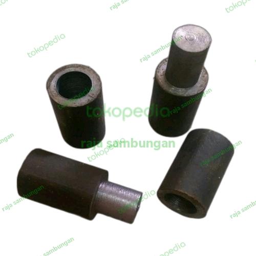 Jual Engsel Bubut 1 1/4 Inch Engsel Pagar Besi Bulat Pemasangan Las ...