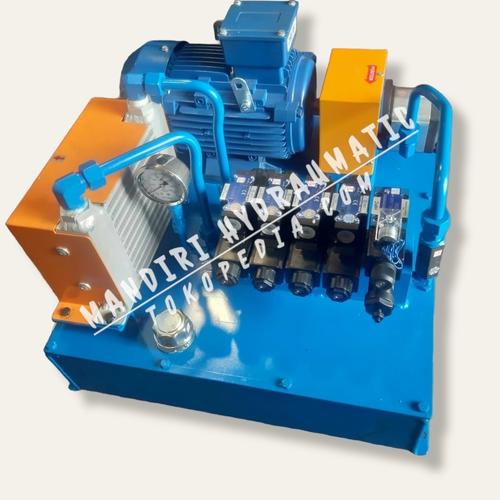 Jual POWER PACK HYDRAULIC 50 LITER ELECTRIK 4 CONTROL SOLENOID VALVE ...