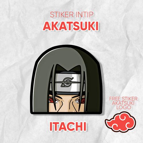 Jual Stiker Intip Akatsuki Anime Naruto / Sticker Waterproof - Itachi ...