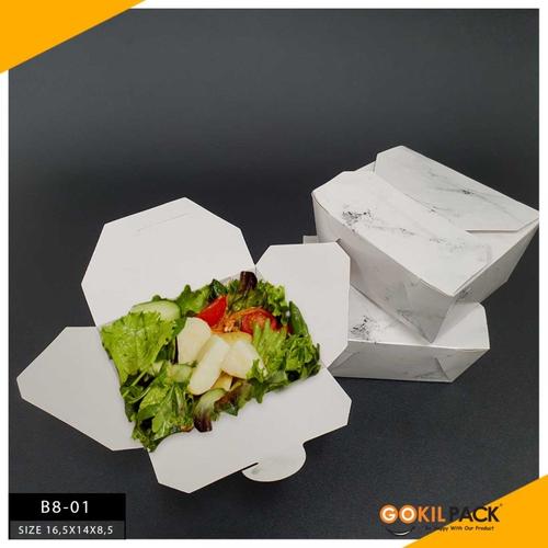 Promo Kardus Kotak Kue Tutup Plastik Mika – Kotak Makanan 17x11x5 | K1 ...