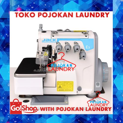 Jual Mesin Obras JACK E3-5 Mesin Obras Benang 5 Industrial Servo Motor - Jakarta Barat - Pojokan ...