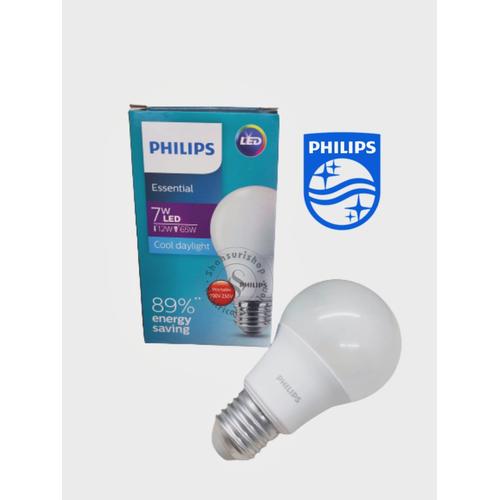 Jual PHILIPS ESSENTIAL LED 7W 7 WATT LAMPU LED MURAH BERGARANSI - Putih ...