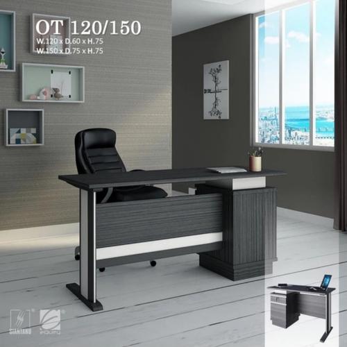 Jual Meja Kantor Meja Tulis Belajar Meja Kerja Modern 120 -150 SIANTANO ...