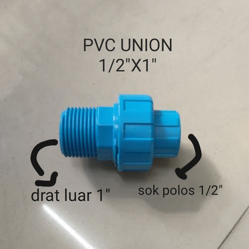 Jual WATER MUR DRAT LUAR 1/2"X1" PVC UNION - Kota Tangerang - Belawa ...