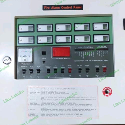 Jual Horing Lih MCFA Panel w/Nicard Battery AHC-871 / 10 Zone - Jakarta ...