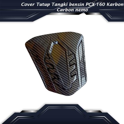 Jual Cover Tutup Tangki bensin PCX 160 Karbon Carbon nemo - Kota ...
