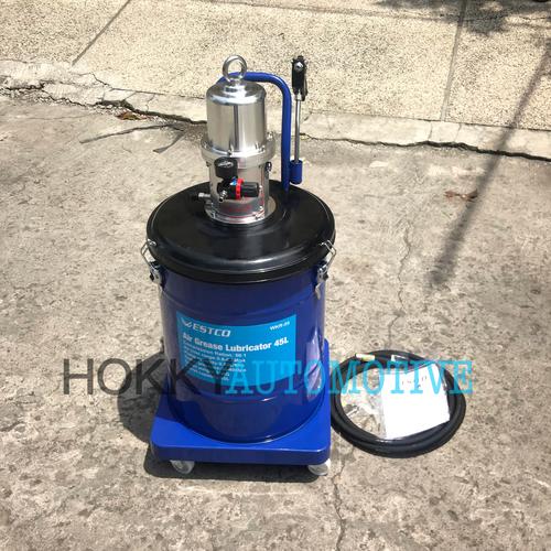 Jual pompa gemuk agin 45L / air grease lubricator 45L / grease pump ...