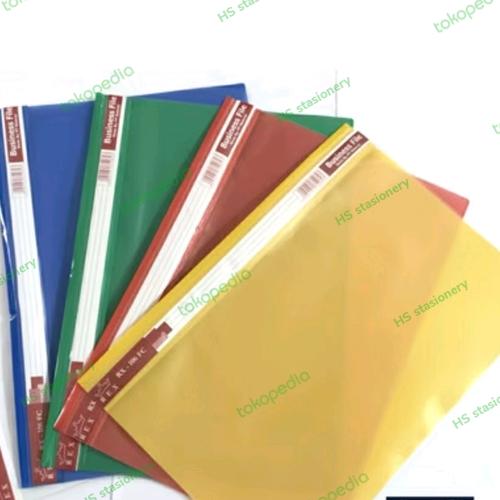 Jual Map Plastik /Map Business File Folio F4 Rex 1 Pack isi 12 pcs ...