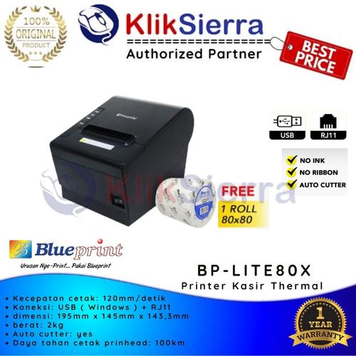 Jual Printer Kasir Thermal Blueprint Lite80X USB RJ11 Lite 80X Lite-80X ...
