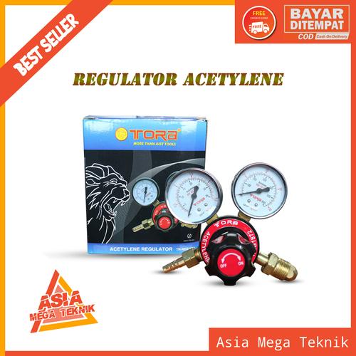 Jual TORA regulator acetylene for welding regulator tabung las gas ...