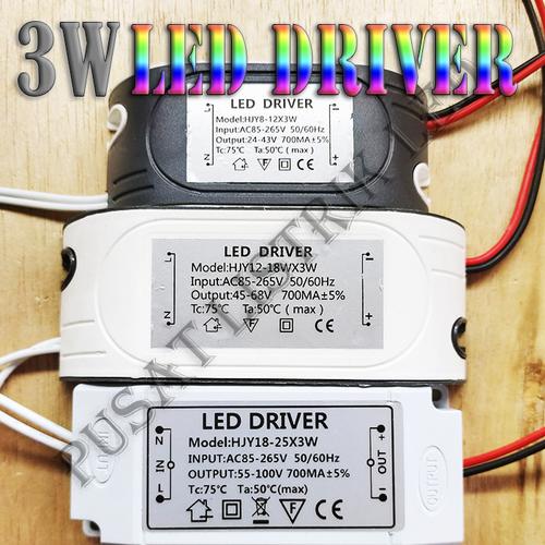 Jual ISOLATED HPL 3W LED DRIVER 700mA ALL VARIAN - 8-12 HPL 3W - Kota ...