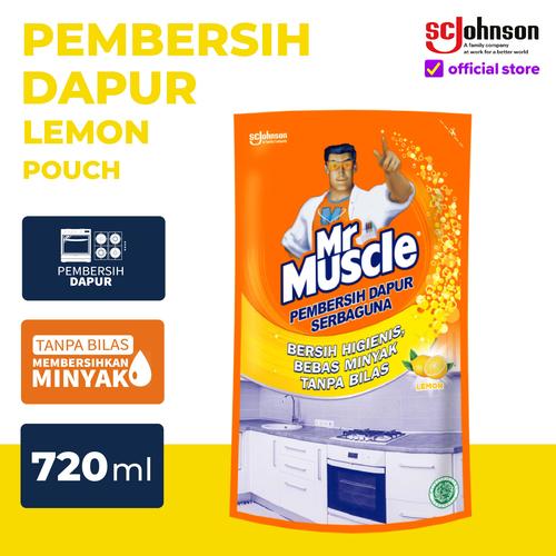 Promo Mr. Muscle Kitchen Pembersih Dapur Pouch Lemon 720ml - Kota ...