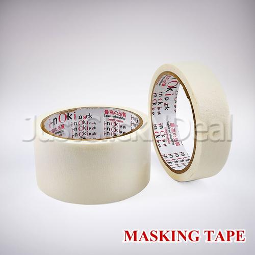 Jual Lakban Kertas (Masking tape) Inoki 1 inch 24mm x 15 yard - Jakarta ...