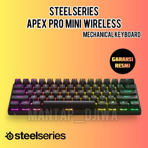 Jual Steelseries Mechanical Keyboard Apex Pro Mini Wireless - New Resmi ...