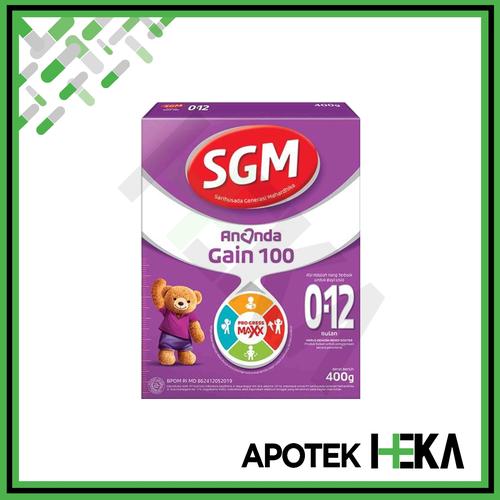 Jual SGM Ananda Gain 100 400 g - Susu Berisiko Gagal Tumbuh 0-12 Bulan ...